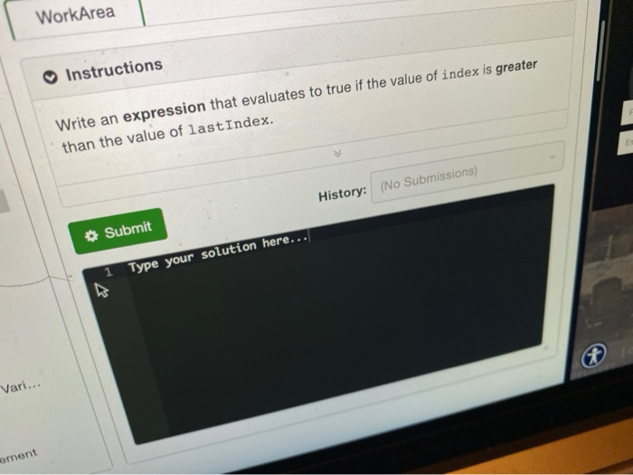 Solved === Relational Operators > 206080 Work Area | Chegg.com