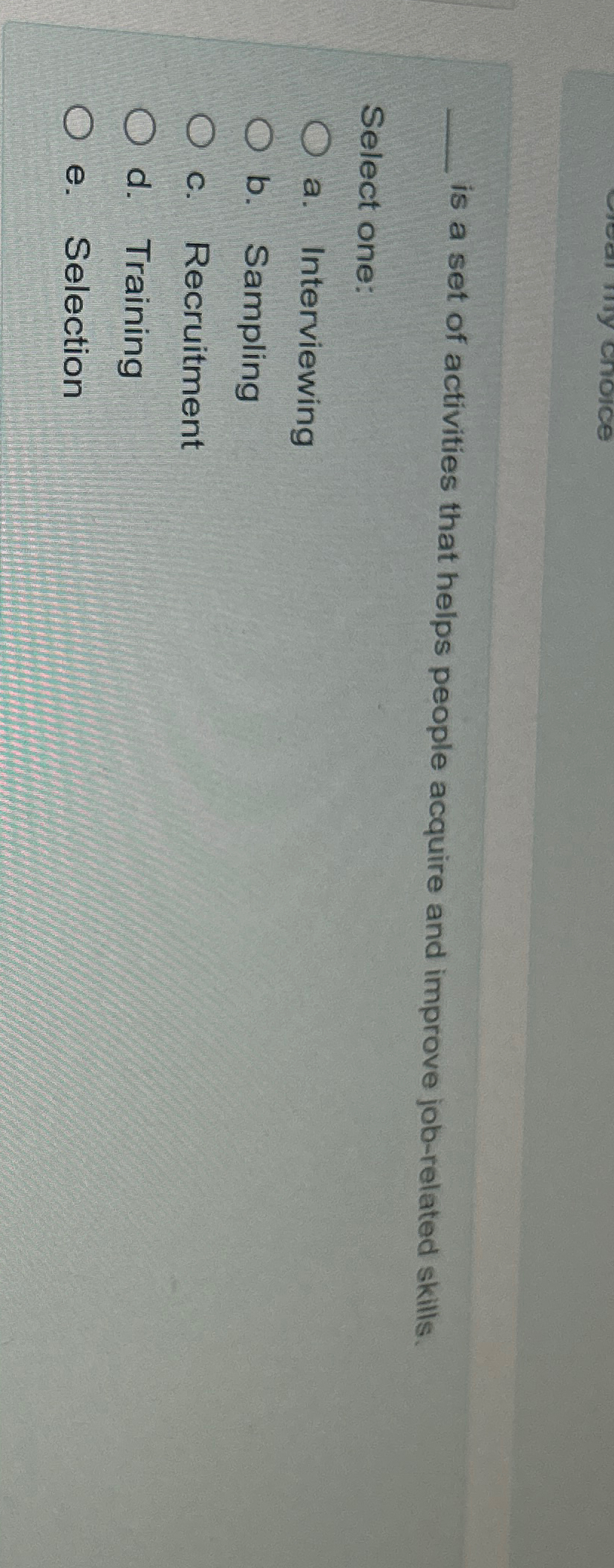 Solved is a set of activities that helps people acquire and | Chegg.com