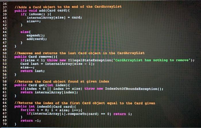 Solved CS145 - PROGRAMMING ASSIGNMENT #5 PART B CARD LINKED | Chegg.com