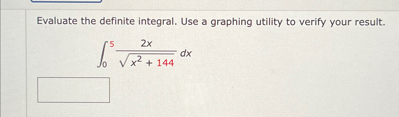 Solved Evaluate the definite integral. Use a graphing | Chegg.com Solved Evaluate the definite integral. Use a graphing | Chegg.com