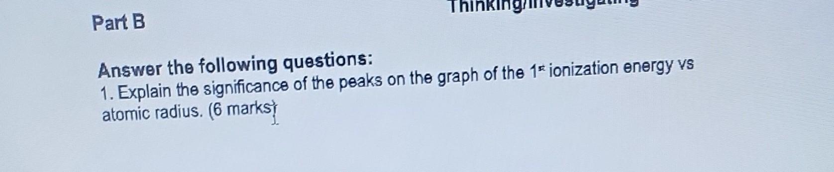 Solved Answer the following questions: 1. Explain the | Chegg.com