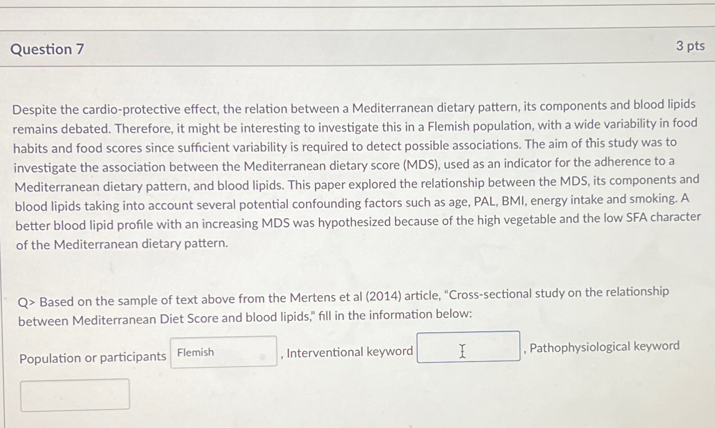 Solved Question 73 ﻿ptsDespite the cardio-protective effect, | Chegg.com