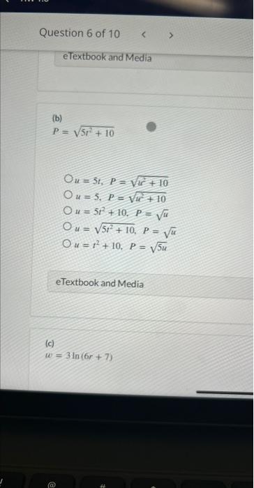 Solved Current Attempt in Progress Use the variable u for | Chegg.com
