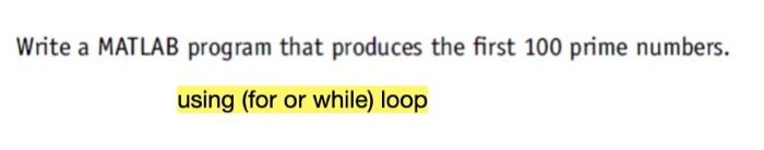 Solved Write a MATLAB program that produces the first 100 | Chegg.com
