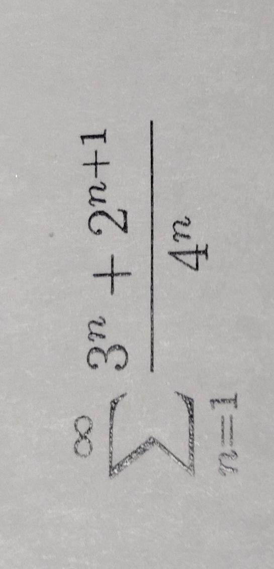 Solved an=n+1nan=3n−5n1+2n∑n=1∞4n3n+2n+1∑n=1∞n2+3n+2n | Chegg.com