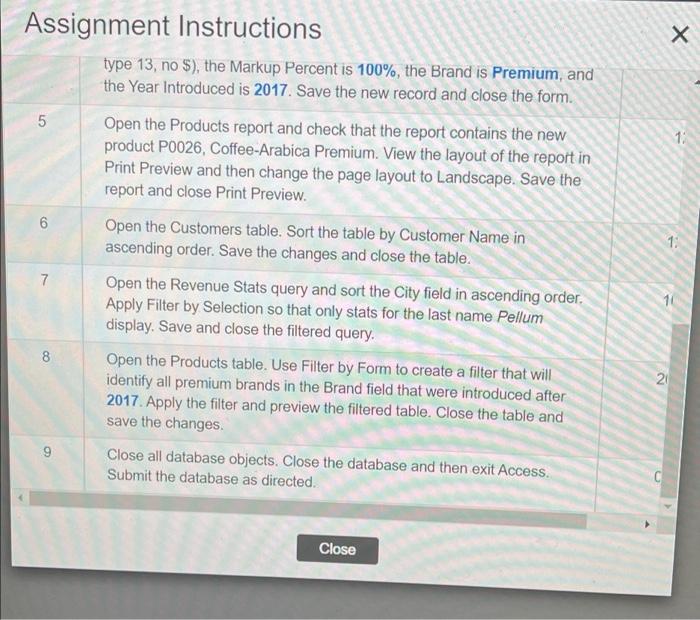 Assignment Instructions Use arrow keys to scroll the | Chegg.com