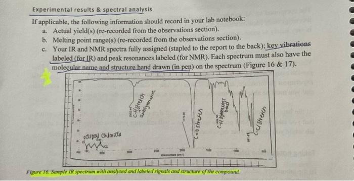 Solved i need help asap with my organic chemistry 2 lab | Chegg.com