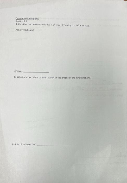 Solved Section 2.4 3. Graph the quadratic function by | Chegg.com