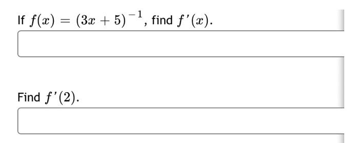Solved If f(x) = 4x2 – 3x + 7, find f'( – 4). = Use this to | Chegg.com