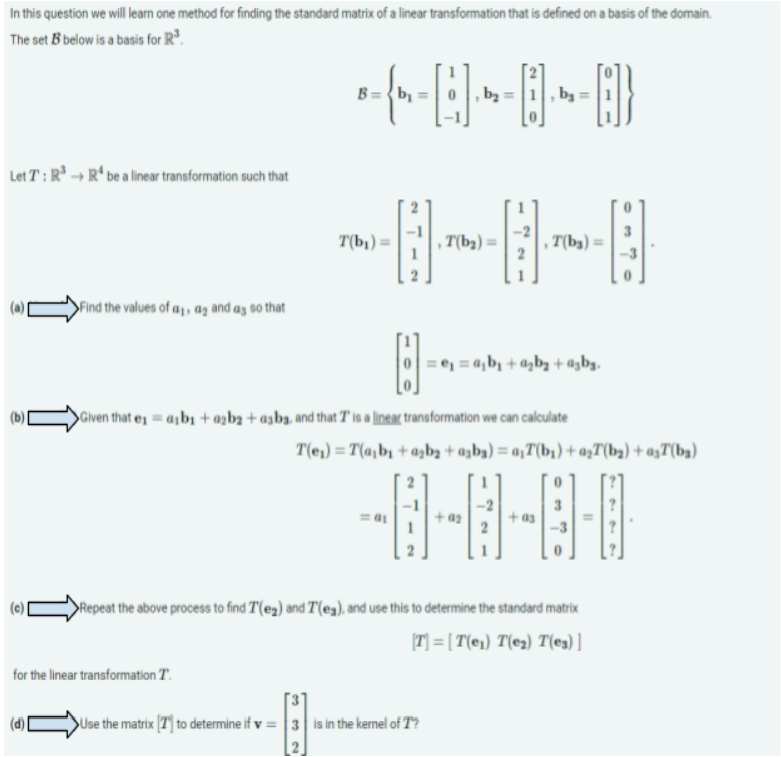 Solved In this question we will learn one method for finding | Chegg.com
