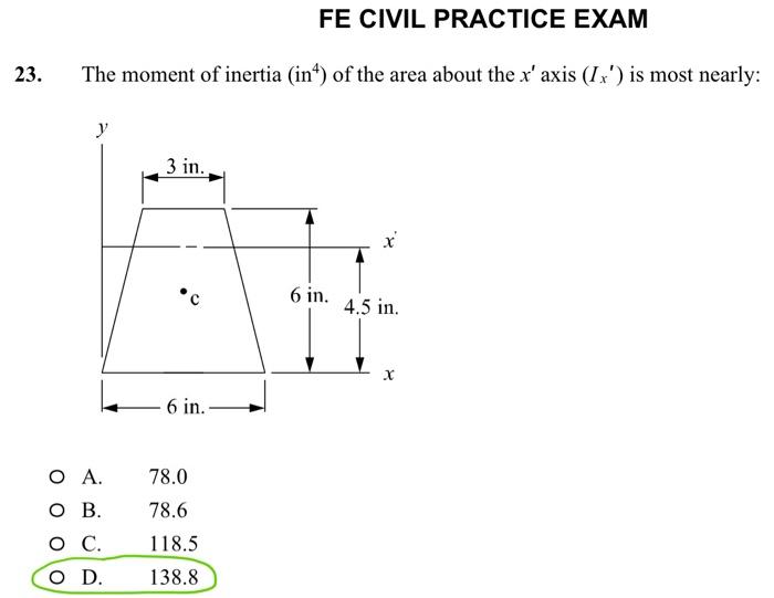 Solved The correct anser is I=138.8 but I dont understand | Chegg.com