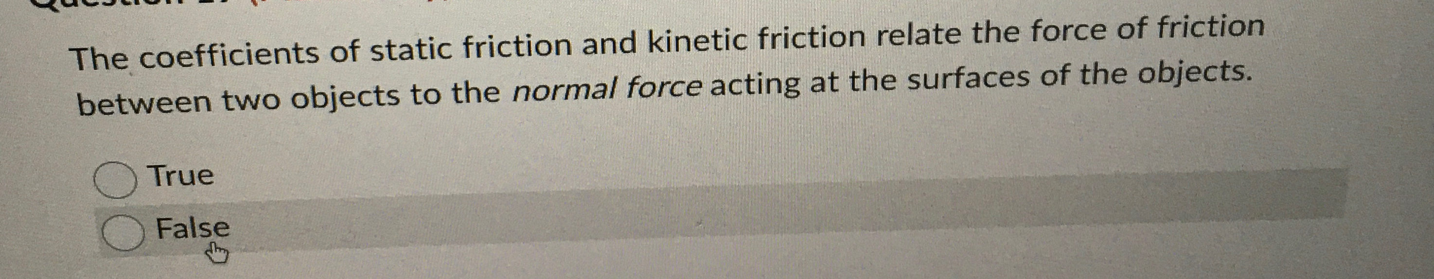 Solved The coefficients of static friction and kinetic | Chegg.com