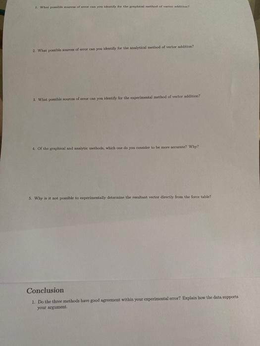 Solved Data for Lab 1: Vector Quantities Name Ã = 2009 200 B | Chegg.com