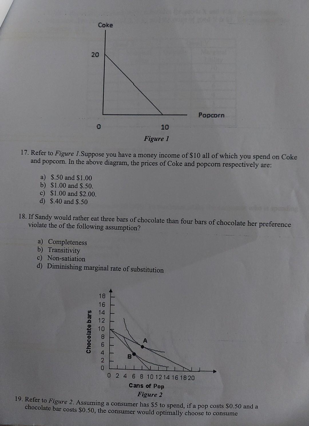 Solved 13. Draw the budget line in each case. For each case, | Chegg.com