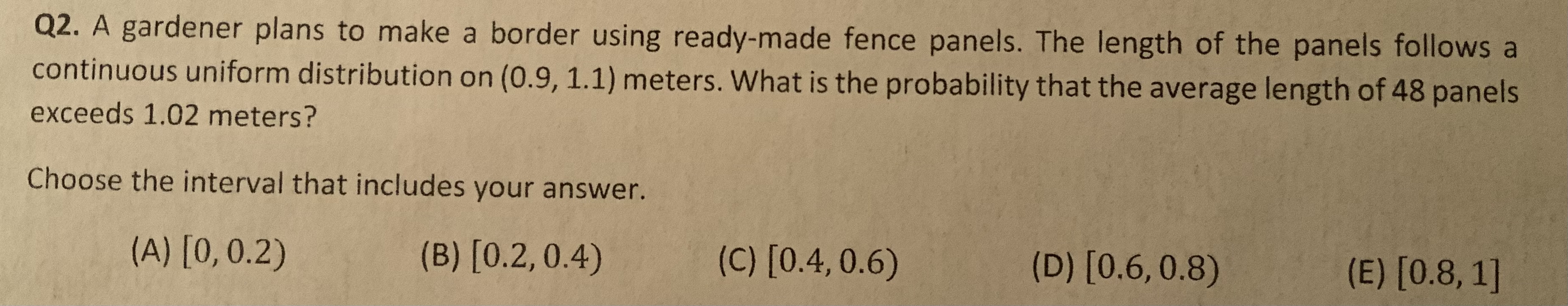 Solved Q2. ﻿A gardener plans to make a border using | Chegg.com