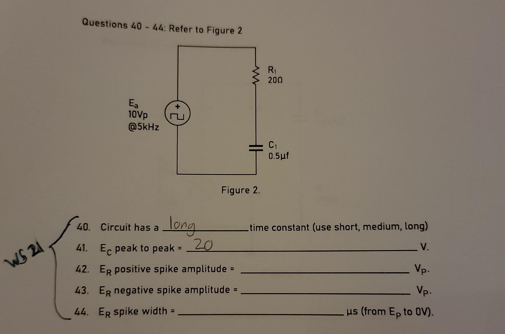 Solved Questions 40−44 : Refer to Figure 2 Figure 2. 40. | Chegg.com