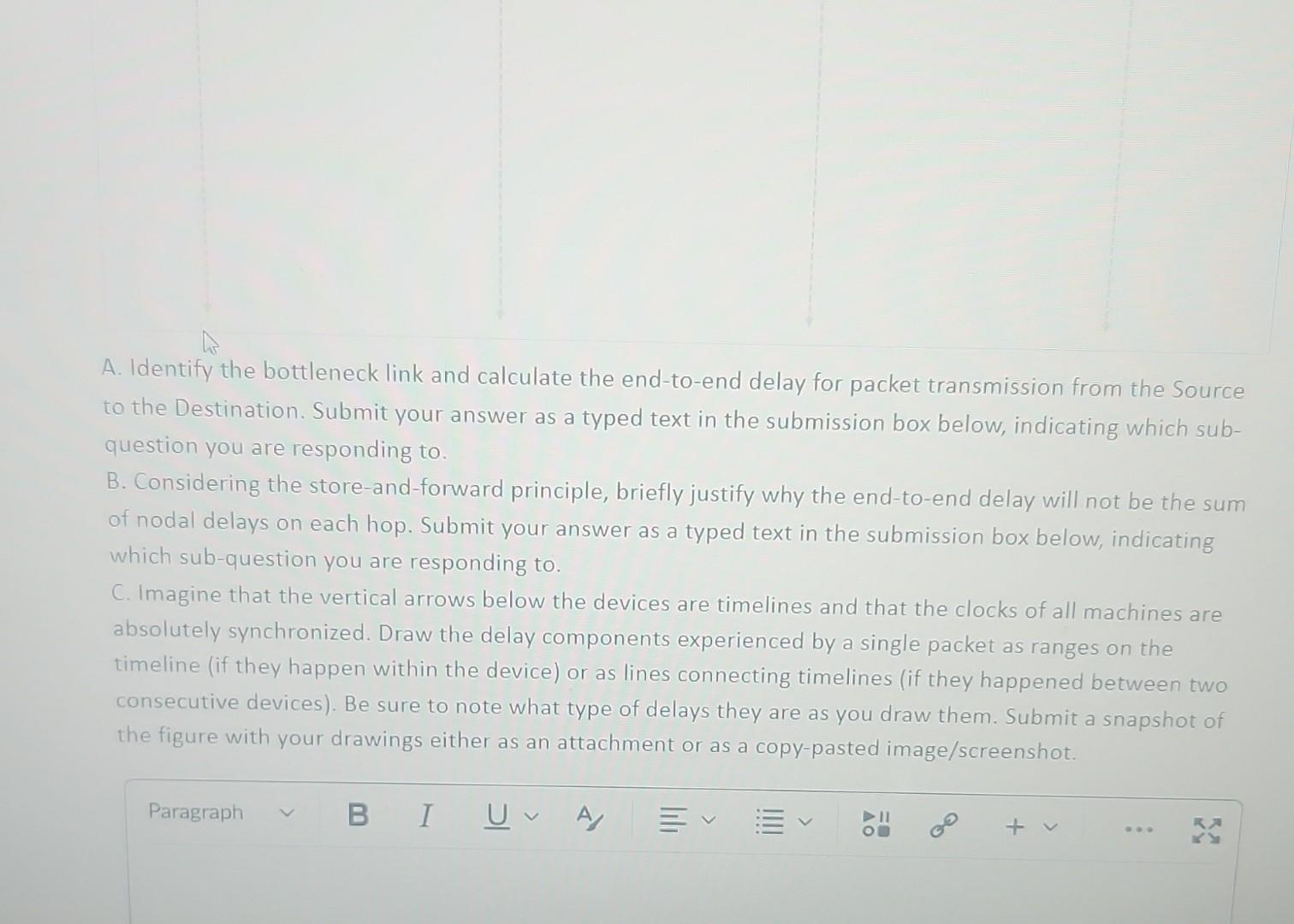 Solved Consider the network topology below, which depicts a | Chegg.com
