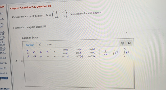 Solved RCES Chapter 7, Section 7.2, Question 08 71 2 ), or | Chegg.com Solved RCES Chapter 7, Section 7.2, Question 08 71 2 ), or | Chegg.com
