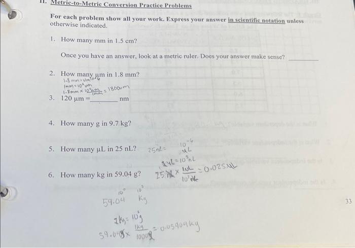 Solved For each problem show all your work. Express your | Chegg.com