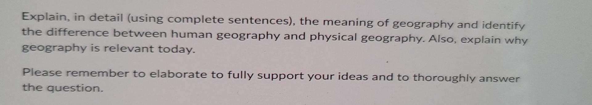 Explain, in detail (using complete sentences), the | Chegg.com