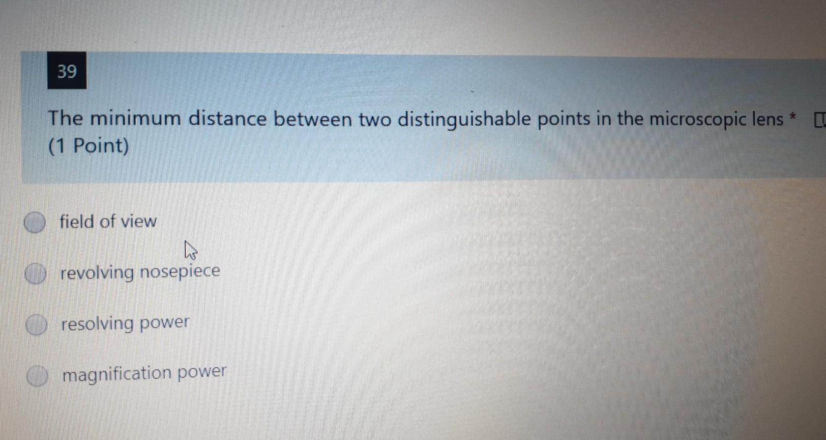Solved 39 The minimum distance between two distinguishable | Chegg.com