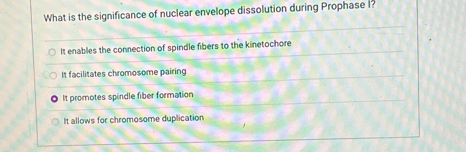 Solved What is the significance of nuclear envelope | Chegg.com