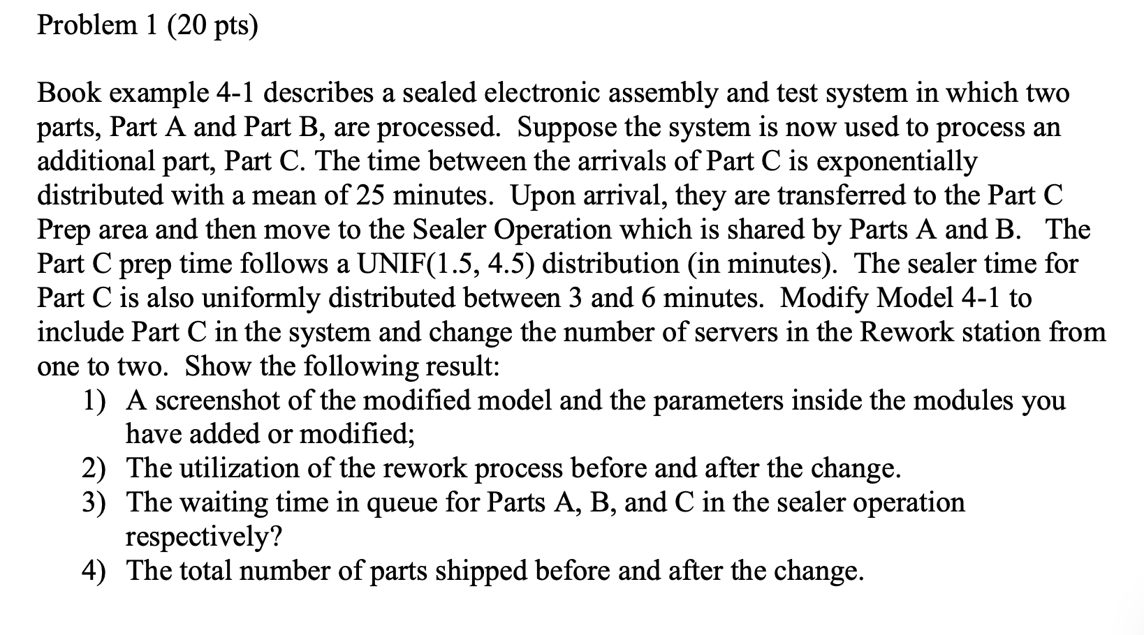 Solved PLEASE SHOW THE MODEL ON ARENA THANK YOU | Chegg.com