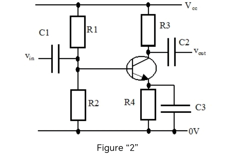 Solved Circuit 2Single-stage class A amplifier circuit as | Chegg.com