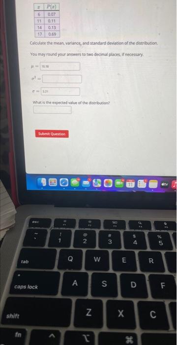 Solved given day. Answer the following, round your answers | Chegg.com