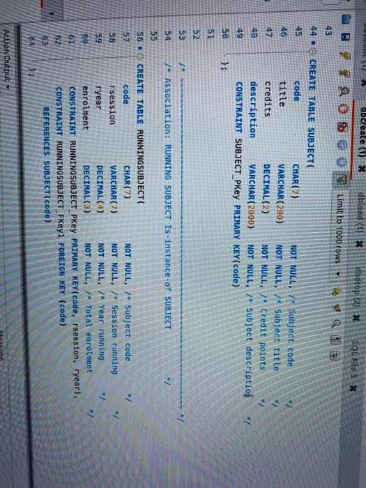 Solved Tasks Task 1 (5 marks) Download a file solution1.sql | Chegg.com