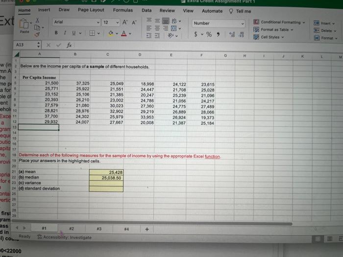 Solved Determine ench of the following measures for the | Chegg.com