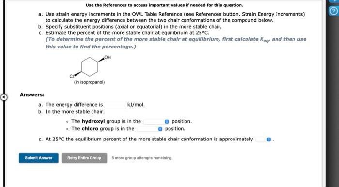 Solved Use the References to access important values if | Chegg.com