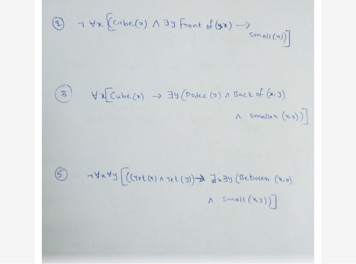 Solved Symbolic Logic (language proof and logic) —translate | Chegg.com