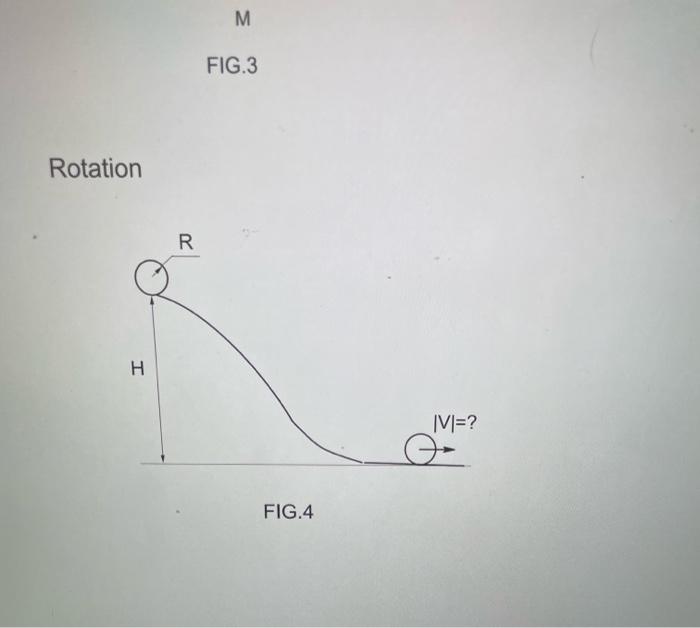 Solved In Figa metallic ring, with radius R-2m and mass mea | Chegg.com
