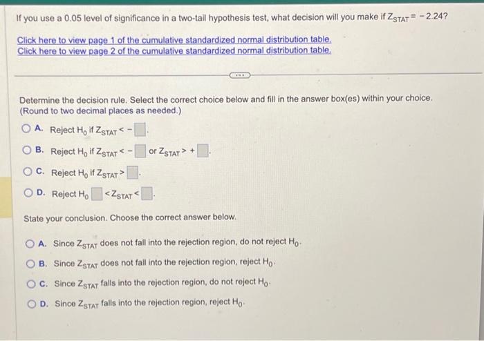Solved Entry represents area under the cumulative | Chegg.com