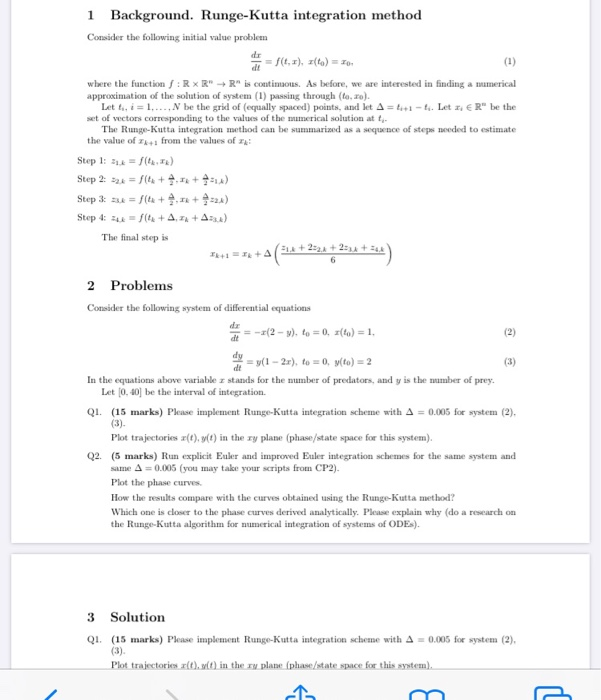 Solved i have this exercise which has to be done in matlab. | Chegg.com