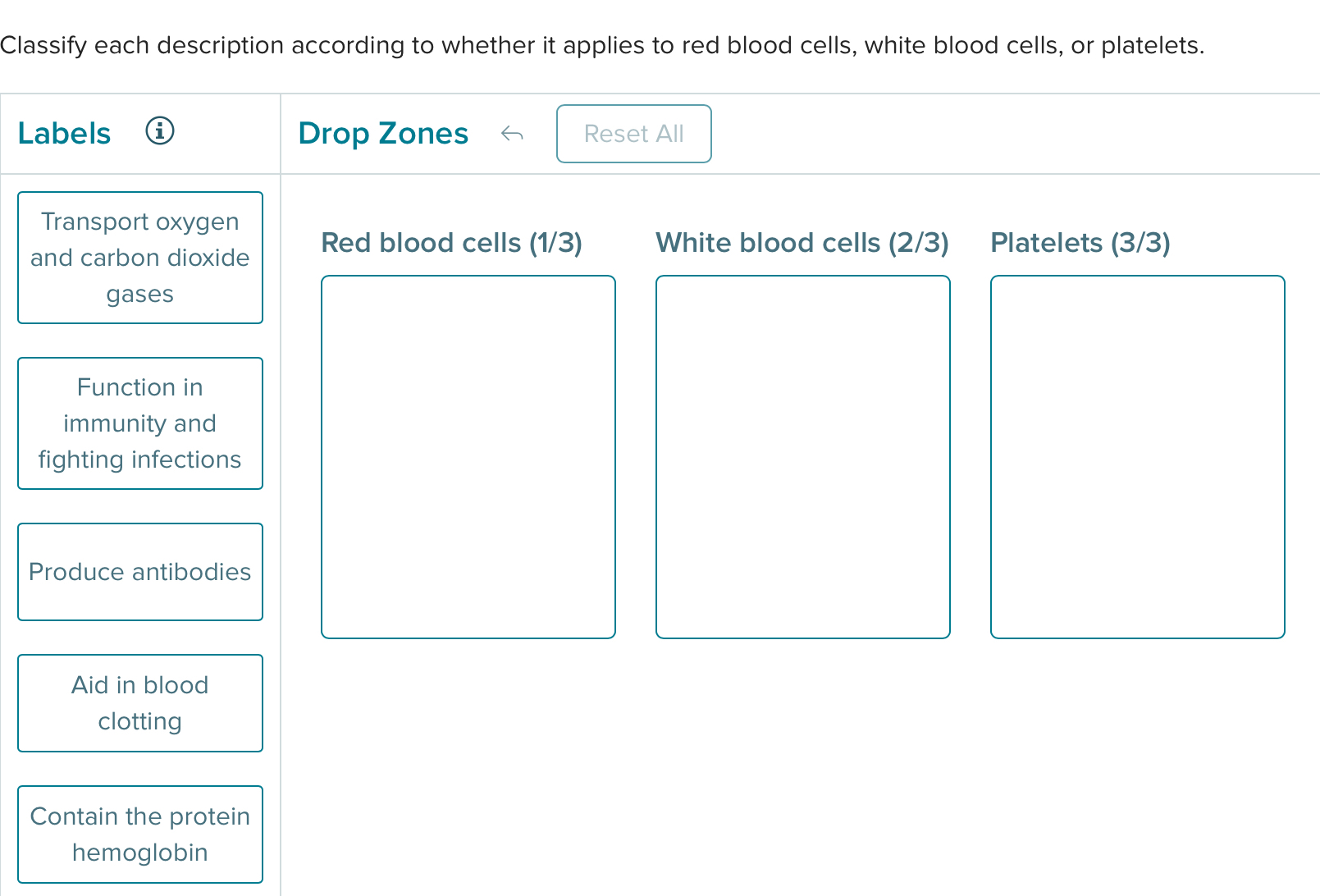 Solved Classify each description according to whether it | Chegg.com
