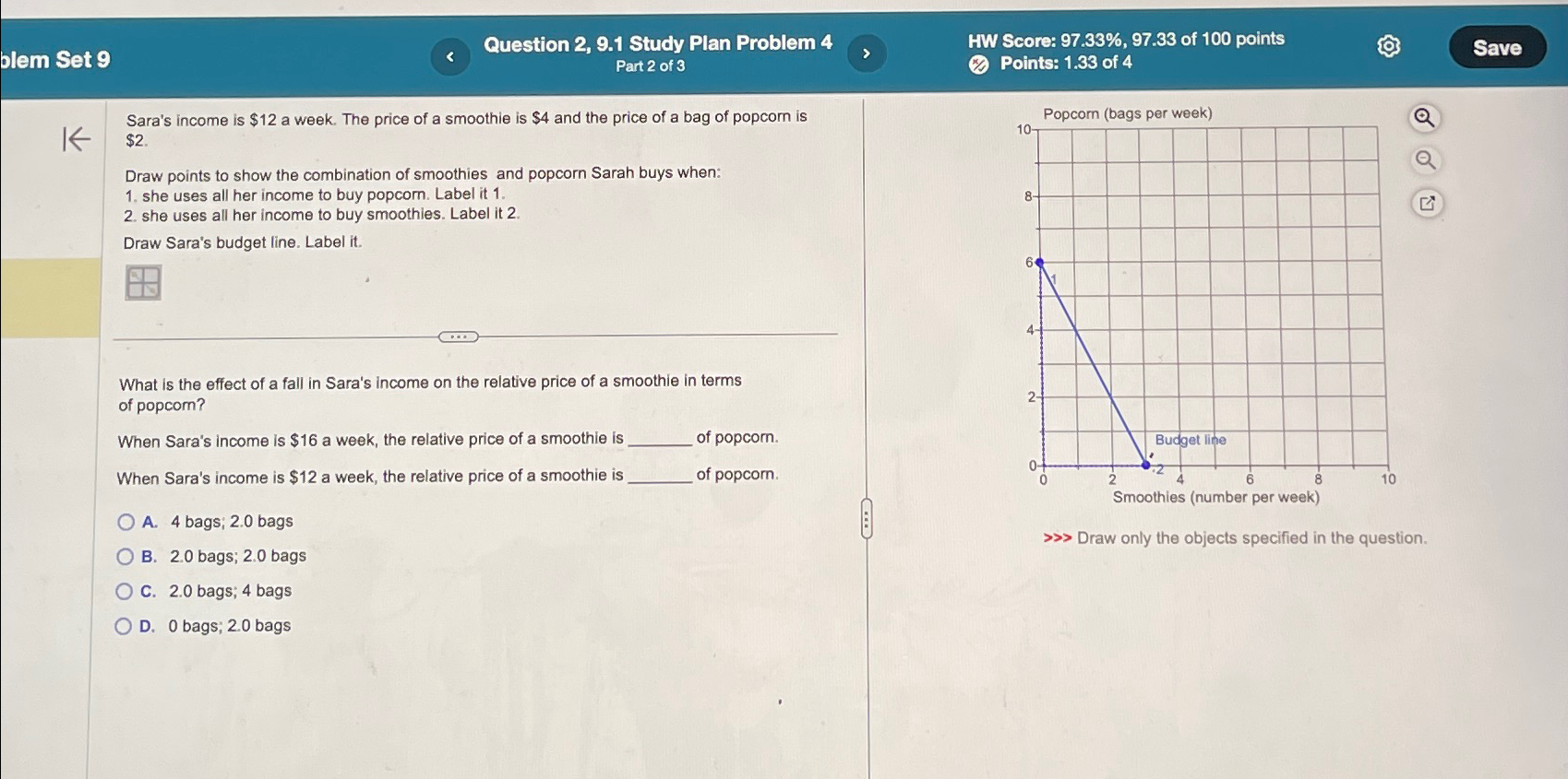 Solved blem Set 9Question 2, 9.1 ﻿Study Plan Problem 4HW | Chegg.com