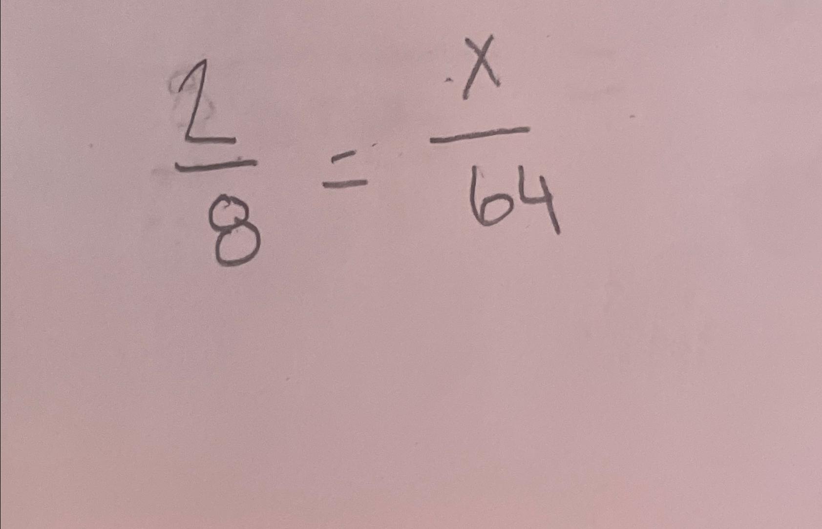 Solved 28=x64 | Chegg.com