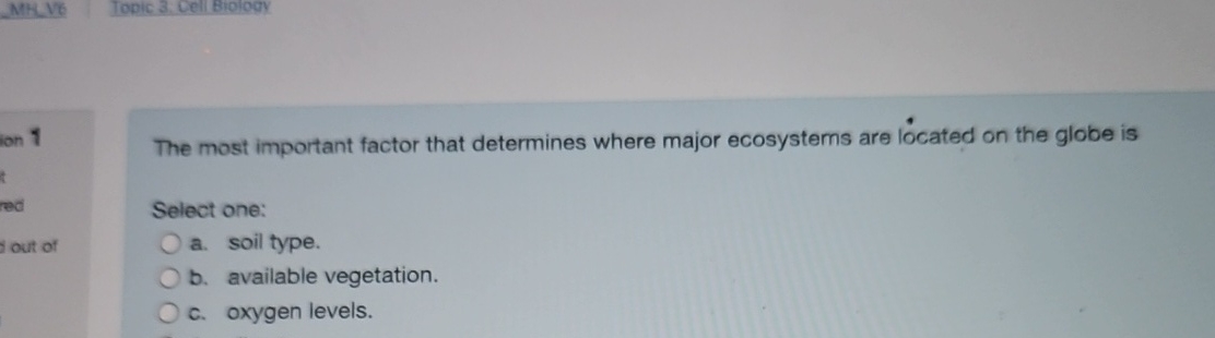 The most important factor that determines where major | Chegg.com