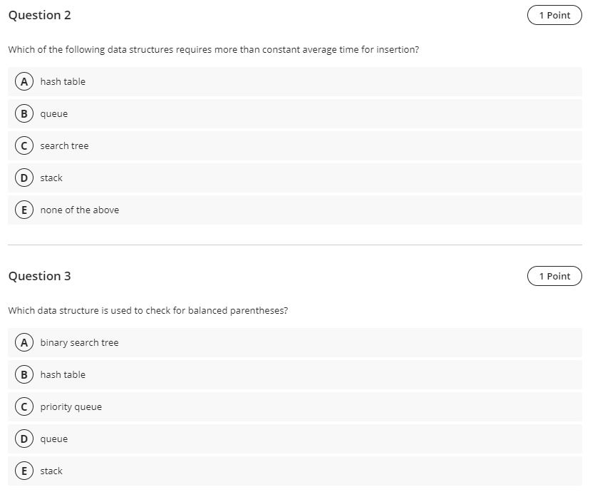 Solved Will you provide a brief explanation with the answers | Chegg.com