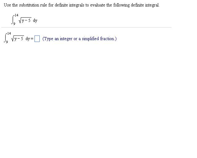 Solved Use the substitution rule for definite integrals to | Chegg.com