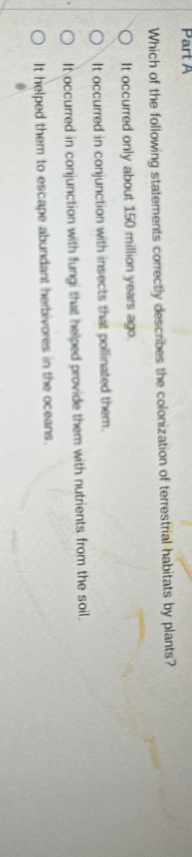 Solved Part AWhich of the following statements correctly | Chegg.com