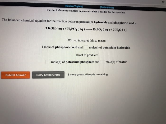 Solved [Review Topics) (References Use the References to | Chegg.com
