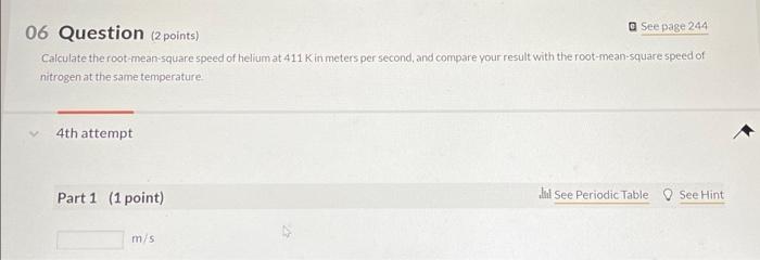 Solved Question (2 points) Calculate the root-mean-square | Chegg.com