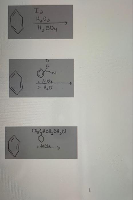 Solved synthesis pf benzene compunfs write the final product | Chegg.com
