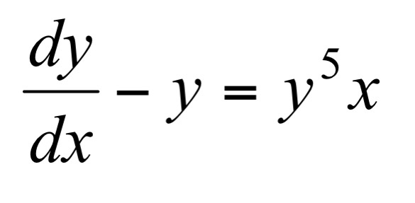 Solved dy dx - y = ypx | Chegg.com