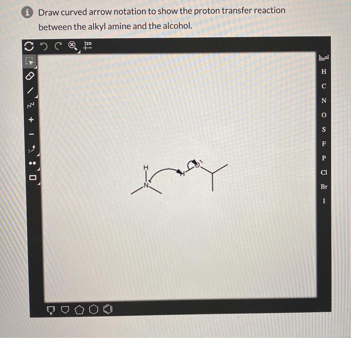 Solved i Draw curved arrow notation to show the proton | Chegg.com Solved i Draw curved arrow notation to show the proton | Chegg.com