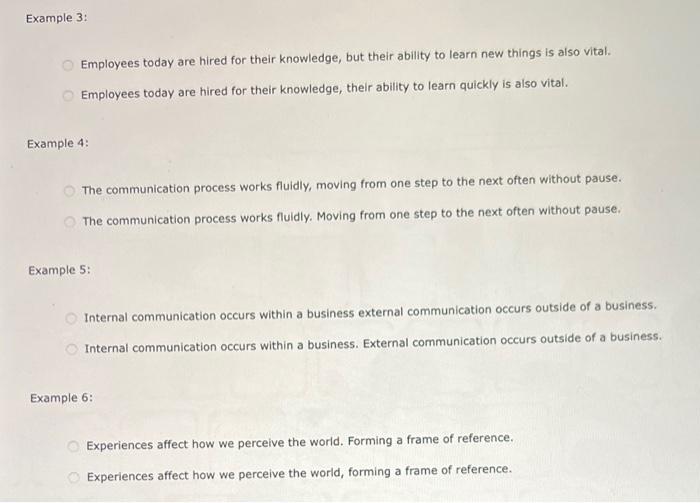 Solved 6. Grammar and Mechanics: Sentence Structure Use | Chegg.com