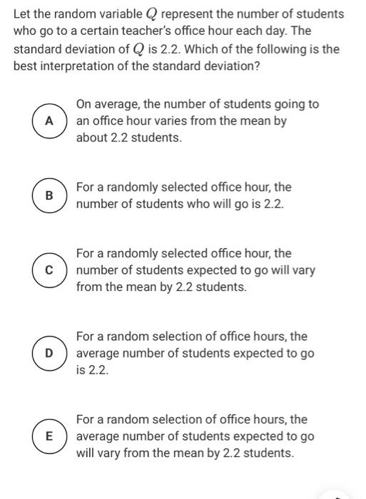 Solved 13 of 15 > MII Let random variable R represent the | Chegg.com